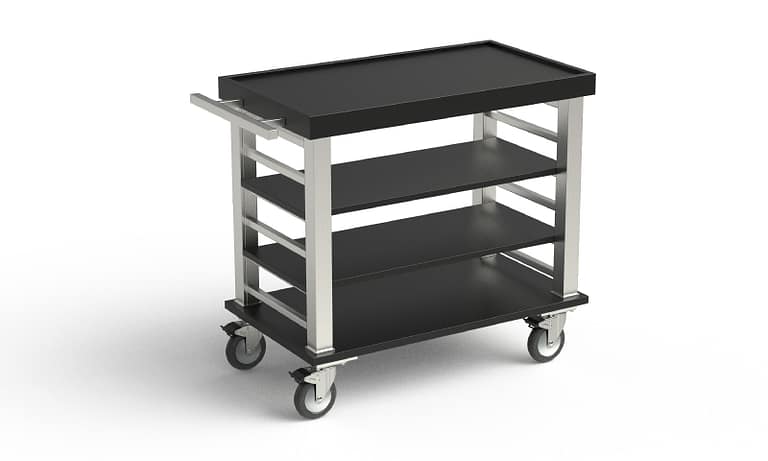 Modern Service Trolley for Hotel - Best Trolley with Shelves