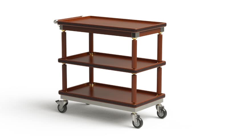 Palace Service Trolley | Luxury wooden Service Trolley