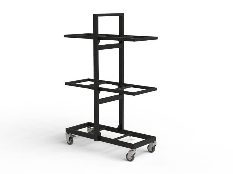 Premium Stainless Steel Hot Food Warmer Trolley for Hotels