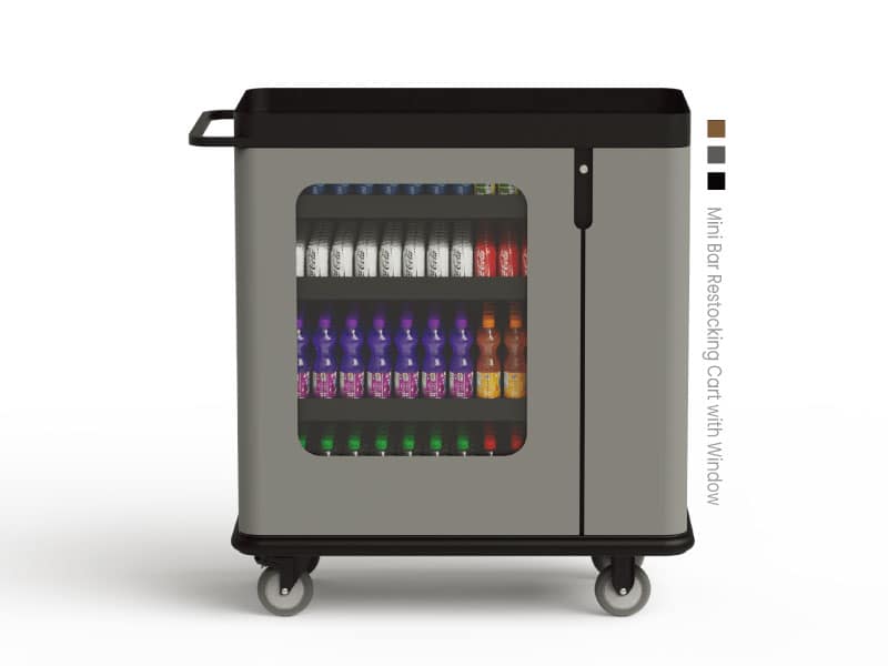New Mini Bar Restocking Cart - MOVENDIS
